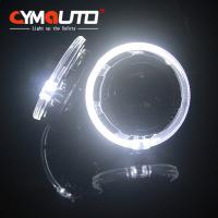 China 2.5 Inch 3 Inch C10 Black LED Headlight Shroud Angel Eyes Projector Cover Halo Ring for BMW 12V for sale