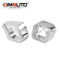 China C12 Crystal LED Shrouds 2.5 3.0 Inch Bi Xenon Projector Lens with Angel Eyes 12V for sale