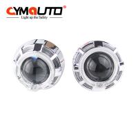 China C15 Crystal LED Shrouds 3 Inch Bi Xenon Projector Lens Masks 12V for Porsche Retrofit for sale