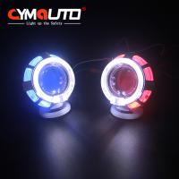 China C15 Crystal LED Shrouds 3 Inch Bi Xenon Projector Lens Masks 12V for Porsche Retrofit for sale
