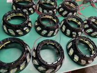 China C23 LED Projector Retrofit Shrouds 3 Inch DRL Angel Eye for Q5 Hella 5 12V for sale