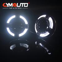 China Crystal LED Projector Shrouds 3 Inch Car Light Halo Ring Cover for sale