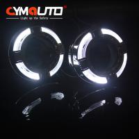 China Crystal LED Projector Shrouds 3 Inch Car Light Halo Ring Cover for sale