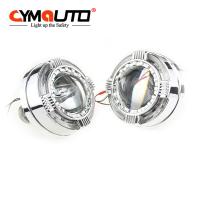 China Crystal LED Projector Shrouds 3 Inch Car Light Halo Ring Cover for sale