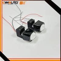 China 12v 1.5 Inch High Low Beam Mini Bi LED Projector Lens For Motorcycle for sale