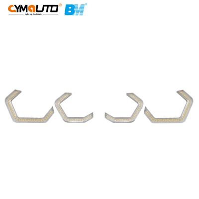 China Diamond LED Angel Eyes Halo Rings 120mm 128mm for BMW E82 E87 E90 E92 F10 F30 for sale