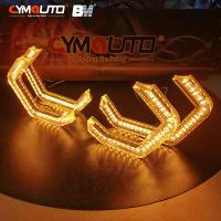 China Switchback Diamond LED Angel Eyes Halo Rings 105mm 120mm for BMW E90 F30 X3 Z4 M3 M4 for sale