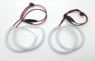 China Milky Cotton Angel Eyes 70mm-126mm LED Headlights for BMW E36 E38 E39 E46 for sale