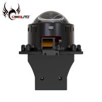 China 75W Bi LED Projector Lens Prism Universal Car Headlight Retrofit Upgrade for sale