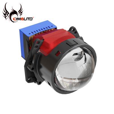 China 75W Bi LED Projector Lens Prism Universal Car Headlight Retrofit Upgrade for sale