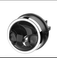 China 24V 3 Inch LED Fog Light Dual Laser 33W Low Beam 50W High Beam External Driver for sale