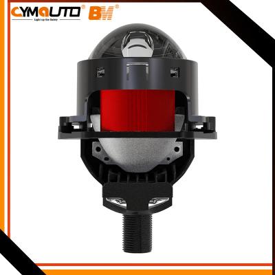 China 70W Bi LED Projector Lens Dual Reflector Bowl Direct Shot Turning Assistant Double Cores for sale