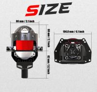 China Steering Assistance Laser Projector Lens TW1 70W-80W Dual Reflector Bowl Double Cores for sale