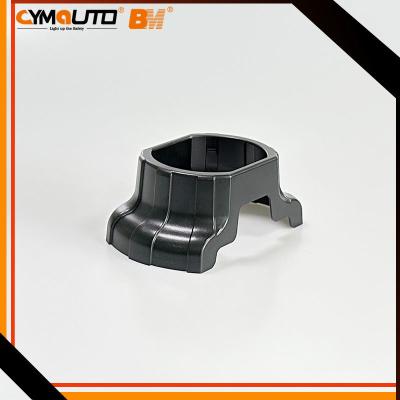 China Bi Xenon LED Projector Lens Shroud Bikini Square 3.0 Inch 12V 24V Black Silver for sale