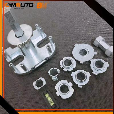 China Universal Position Plate Mounting for H1 H4 H7 H11 9005 9006 D2R Projector Headlight Modification for sale