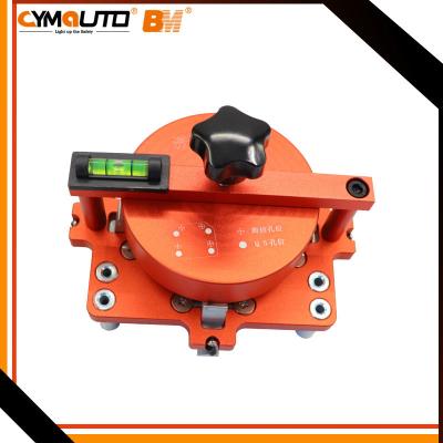 China Universal Headlight Position Plate Modification Tool for H1 H4 12V Aluminum Bracket for sale