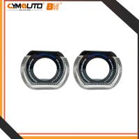 China CYMAUTO 7D Crystal LED Shroud Guide Integrated Cover Monochrome 2.5 Inch Angel Eye for sale