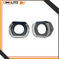China CYMAUTO 7D Crystal LED Shroud Guide Integrated Cover Monochrome 2.5 Inch Angel Eye for sale