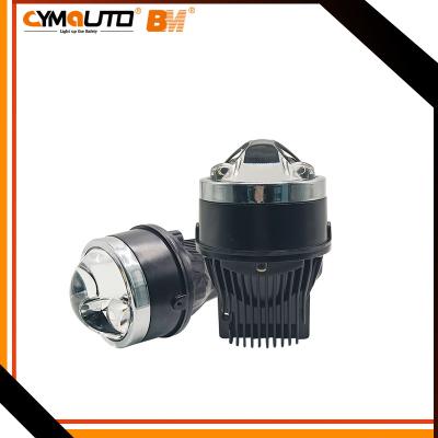 China Cymauto 3.0 Inch 60W Bi-LED Laser Dual Beam Fog Lamp Projector Lens for Automotive for sale