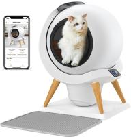 China Large Self-Cleaning Cat Litter Box with App Control - 6000 sq ft Facility, Wooden Enclosed Design for ODM for sale