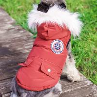 China Adjustable Waterproof Windproof Dog Jacket with Polar Fleece Lining - 5 Sizes from 40-58cm Bust for Small to Medium Dogs for sale