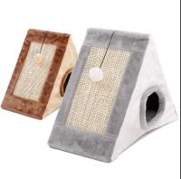 China Premium Cat Scratcher Tree with Sisal Posts and Plush Beds - 6,000 sq ft Manufacturing Facility with SGS/TUV Certification for sale