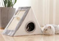 China Premium Cat Scratcher Tree with Sisal Posts and Plush Beds - 6,000 sq ft Manufacturing Facility with SGS/TUV Certification for sale