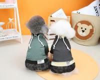 China Classic Knitwear Pet Dog Wool Hoodie with 39-56cm Bust Size Range and Double-Sided Flannel for Small Dogs for sale
