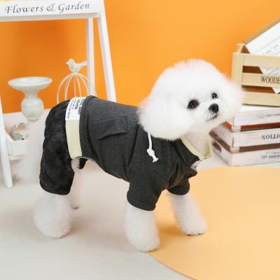 China 2-Layer Fleece Lined Dog Winter Coat - Classic Knitted Jumper with 39-56cm Bust Size Range for Small Dogs for sale