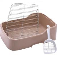 China Indoor Dog Potty Tray with 18cm Mesh Design and Protective Walls for Leak Prevention and Easy Cleaning for sale