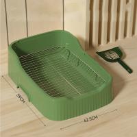 China Indoor Dog Potty Tray with 18cm Mesh Design and Protective Walls for Leak Prevention and Easy Cleaning for sale