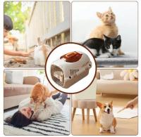 China Airline Approved Pet Transport Cage for Small/Medium Dogs & Cats - 4-Side Ventilation, PP+Metal Construction for sale