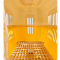 China Metal Frame Pet Carrier Box with 4-Side Ventilation - 6000 sqm Manufacturer Certified for Dogs & Cats for sale