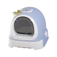China Doraemon Design Cat Litter Box with Lid and Scooper - 6000 sq cm Facility, 15-Day Delivery for sale