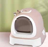 China Doraemon Design Cat Litter Box with Lid and Scooper - 6000 sq cm Facility, 15-Day Delivery for sale
