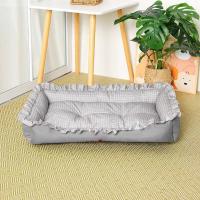 China Peach Velvet Pet Bed for Dogs & Cats - Multiple Sizes 20-40 Inch, Washable Anti-Anxiety Cuddler with Anti-Slip Base for sale