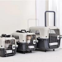 China Pet Air Transport Box for Small Dogs and Cats - Hard Surface Travel Carrier with Wheels, 6000 sqm Manufacturing Facility for sale