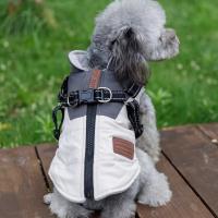 China CLASSIC Dog Winter Jacket with Harness - Waterproof Windproof Pet Coat for 1.5-10kg Dogs, 5 Size Options for sale