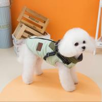 China CLASSIC Dog Winter Jacket with Harness - Waterproof Windproof Pet Coat for 1.5-10kg Dogs, 5 Size Options for sale