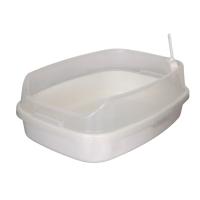 China High Sides Cat Litter Box with Scoop - Extra Large Anti-Splashing Design for Easy Cleaning and Custom OEM Service for sale