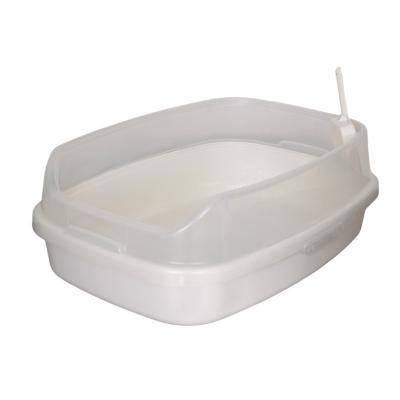China High Sides Cat Litter Box with Scoop - Extra Large Anti-Splashing Design for Easy Cleaning and Custom OEM Service for sale