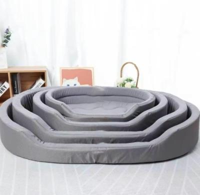 China Chew Resistant Waterproof Dog Bed with Non-Slip Base - Oxford Cloth Material, Custom Sizes Available for sale