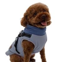 China Customizable Pet Dog Winter Vest with 5 Sizes (36-52cm Bust) and Reflective Safety Features for sale