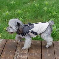 China Customizable Pet Dog Winter Vest with 5 Sizes (36-52cm Bust) and Reflective Safety Features for sale