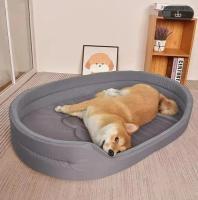 China XXL Dog Bed for Large Dogs - Fluffy Plush Mat with Non-Slip Base 6000 sq cm Facility Certified for sale