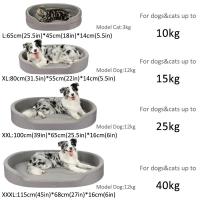 China XXL Dog Bed for Large Dogs - Fluffy Plush Mat with Non-Slip Base 6000 sq cm Facility Certified for sale