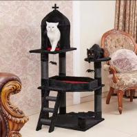 China Multi-Level Cat Tree with Spider Hanging Ball - Sisal & Wood Construction, 6000 sqm Facility, OEM/ODM Available for sale