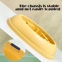 China Food Grade Plastic Slow Feeder Pet Bowl with Bone Design for Bloat Prevention and Healthy Eating for sale