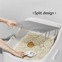 China ODM Separate Design Plastic Pet Urinal with 18cm Mesh Spacing and Drawer for Indoor Dog Toilet Training for sale