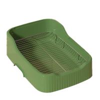 China Stainless Steel Mesh Dog Potty with 18cm Spacing for Medium Dogs - Durable Pet Toilet with Customization Options for sale